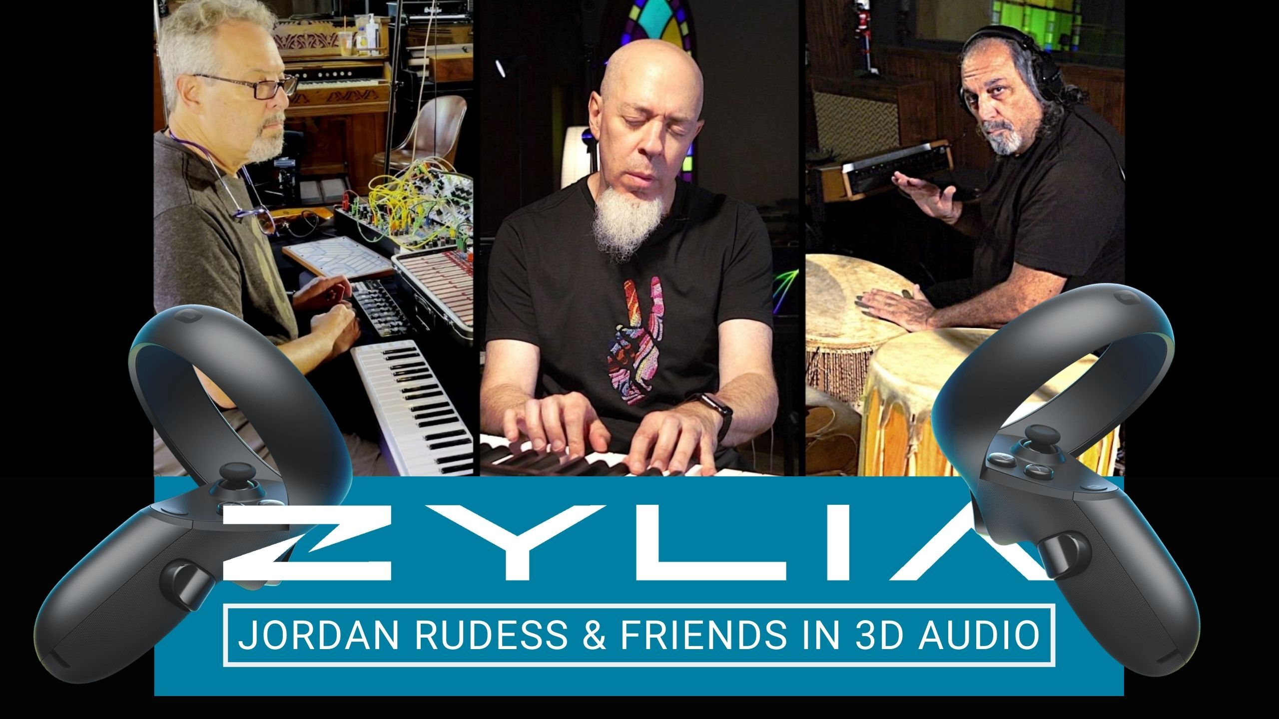 Jordan Rudess & Friends in 3D Audio on SideQuest Oculus Quest Games ...