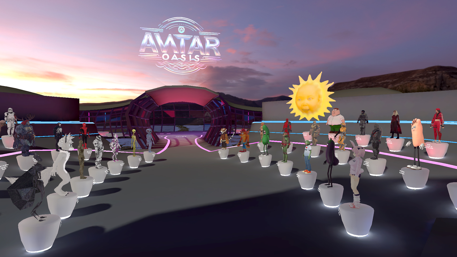 Avatar Oasis on SideQuest Oculus Quest Games & Apps including AppLab ...