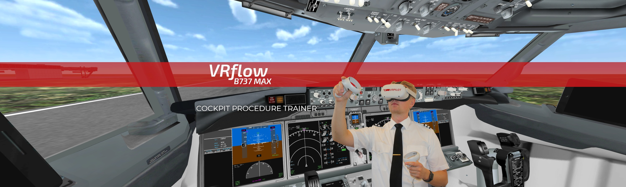 VRflow B737MAX on SideQuest - Oculus Quest Games & Apps including AppLab Games ( Oculus App Lab )
