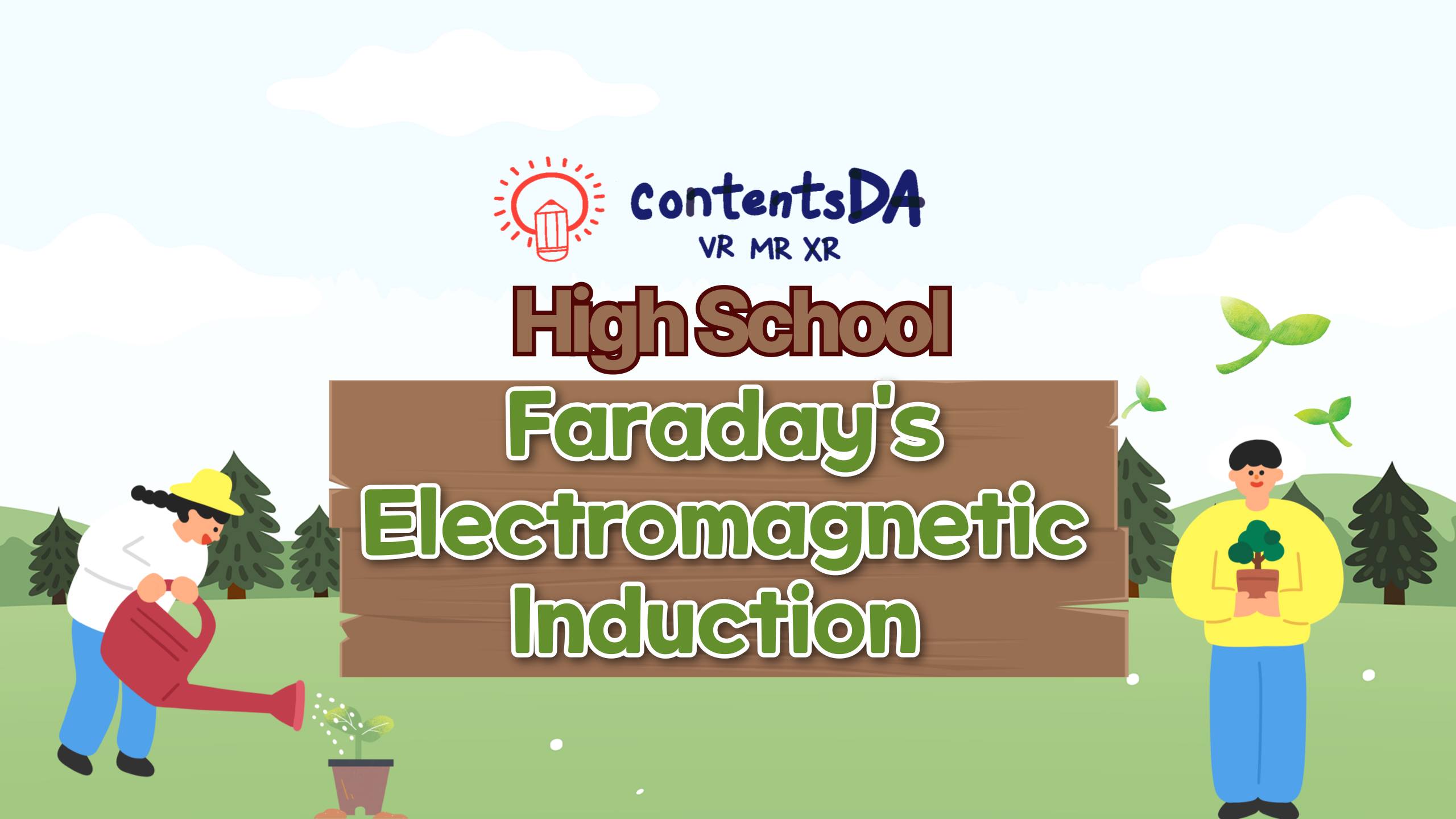 High school Faraday's Electromagnetic Induction Experiment on SideQuest ...